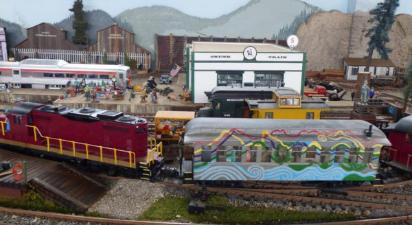 Mendocino Coast Model Railroad - Fort Bragg